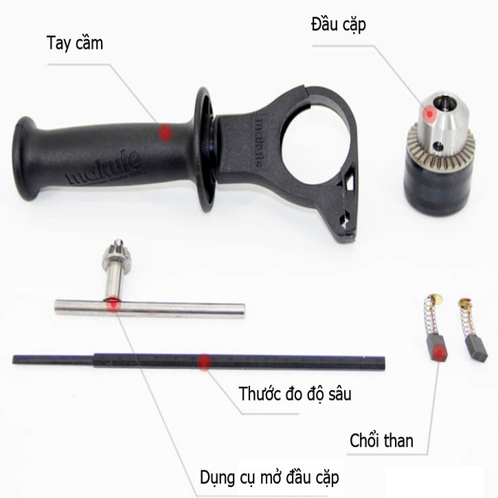 Máy khoan động lực Makute ID005 550W